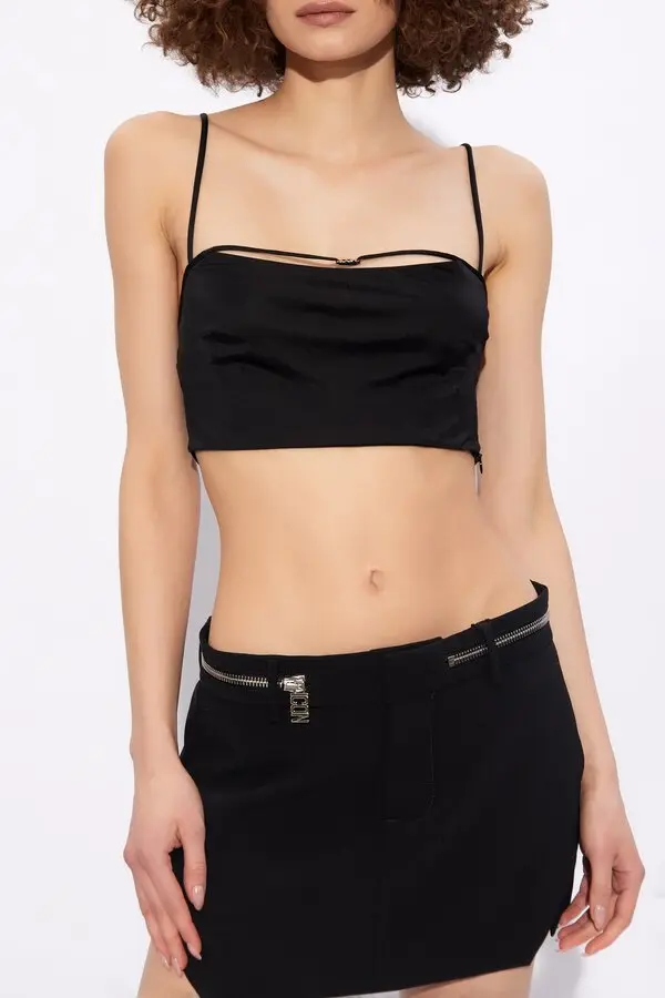 Dsquared2 Spaghetti Strap Cropped Top