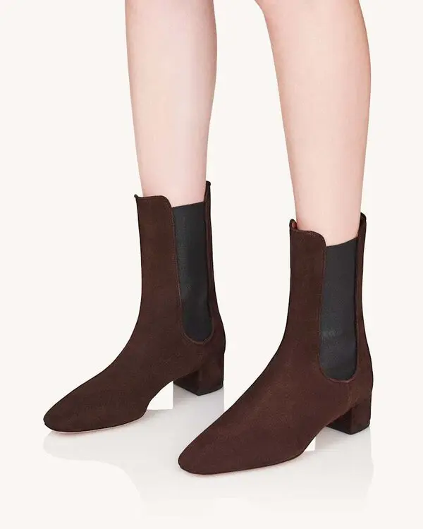 AQUAZZURA Lyon Bootie 35 Chelsea Boots
