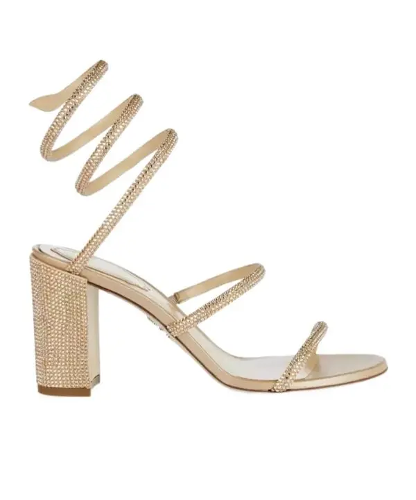 Rene Caovilla Thick Heeled Sandals