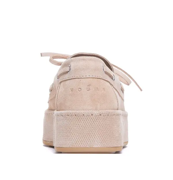 Hogan Lace Detailed Low-top Sneakers