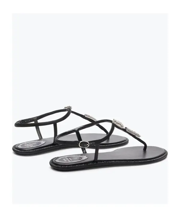 Rene Caovilla Katy Crystal-embellished Sandals