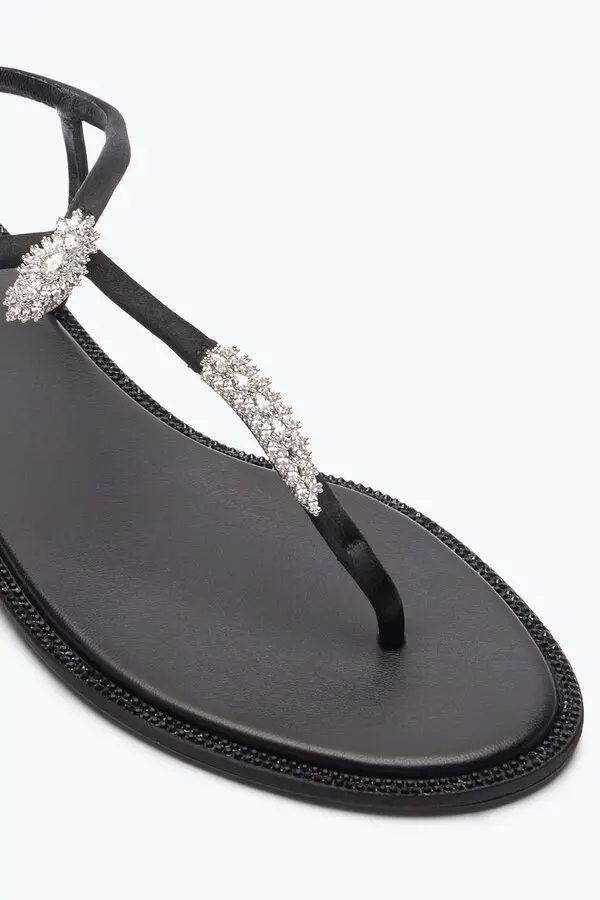 Rene Caovilla Katy Crystal-embellished Sandals
