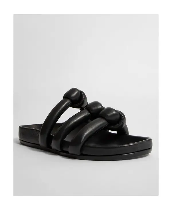 Rick Owens Granola Knot-detail Slides