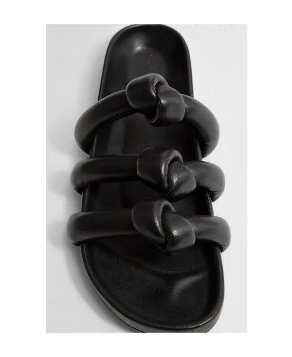 Rick Owens Granola Knot-detail Slides