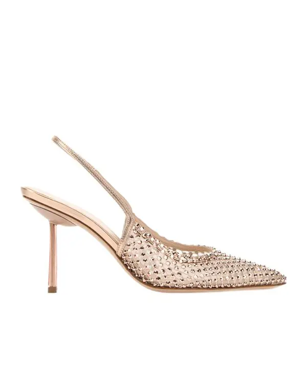 LE SILLA Gilda Embellished Pointed Toe Pumps