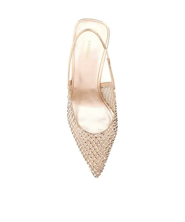 LE SILLA Gilda Embellished Pointed Toe Pumps