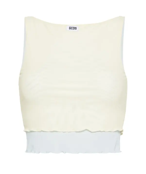 Gcds Tulle Layered Tank Top