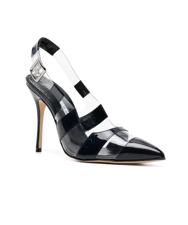 Manolo Blahnik Uxra 70mm Slingback Pumps