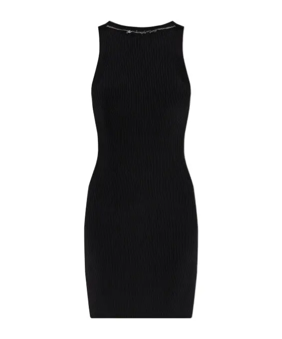 DIESEL® M-ango-ls Knitted Mini Dress - Black
