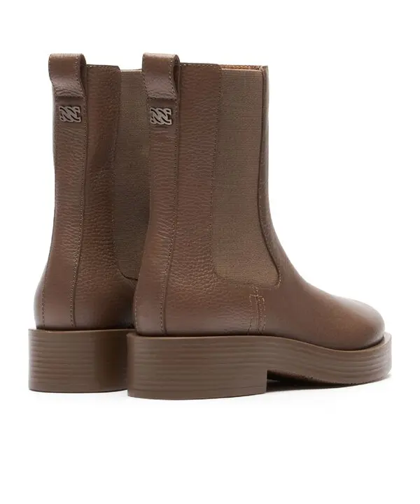 Casadei Charlie Platform Ankle Boots
