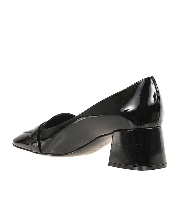 SERGIO ROSSI Twenty Buckle Square-toe Pumps