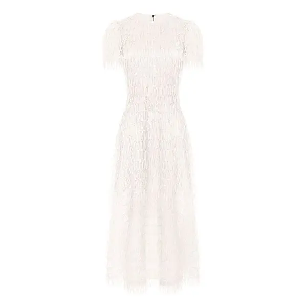 POST MERIDIEM Sequin Dress - White