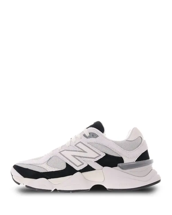 NEW BALANCE 9060 Leather & Mesh Sneakers - Black