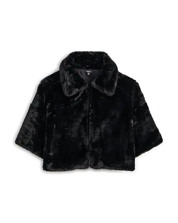 Echo Blair Sheared Faux Fur Jacket - Black