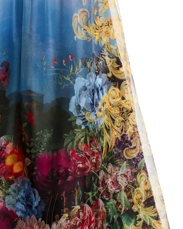 Alice + Olivia Dixie Silk Ballgown Chiffon Skirt