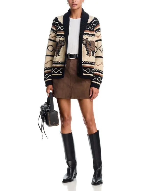The Great. The Bear Lodge Open Cardigan Sweater