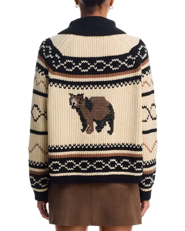 The Great. The Bear Lodge Open Cardigan Sweater