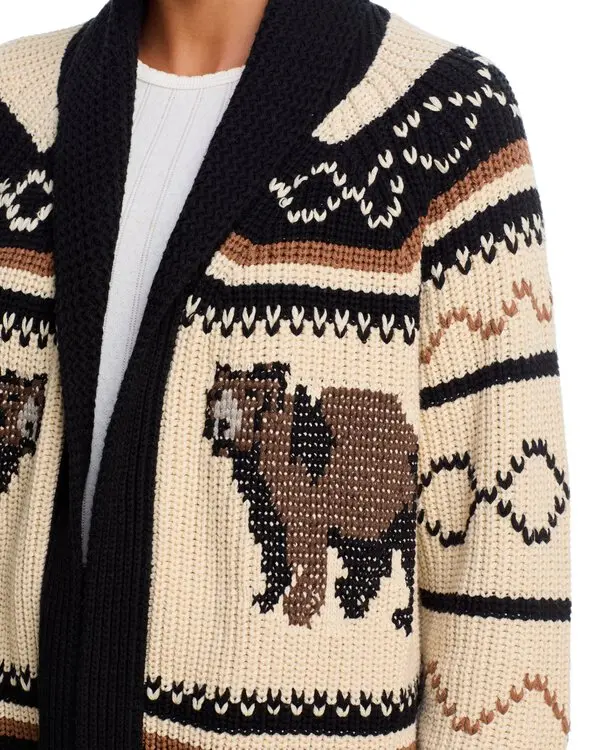 The Great. The Bear Lodge Open Cardigan Sweater