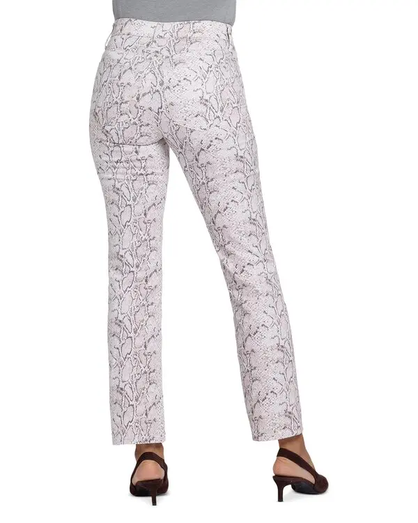 NYDJ Marilyn High Rise Straight Jeans