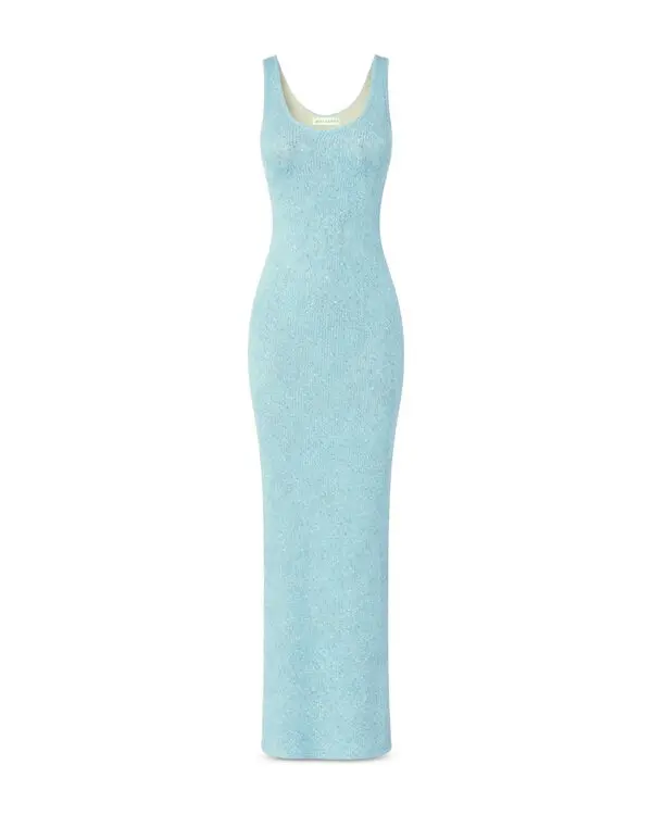 ASTA RESORT Ana Sequined Dress - Baia Blue