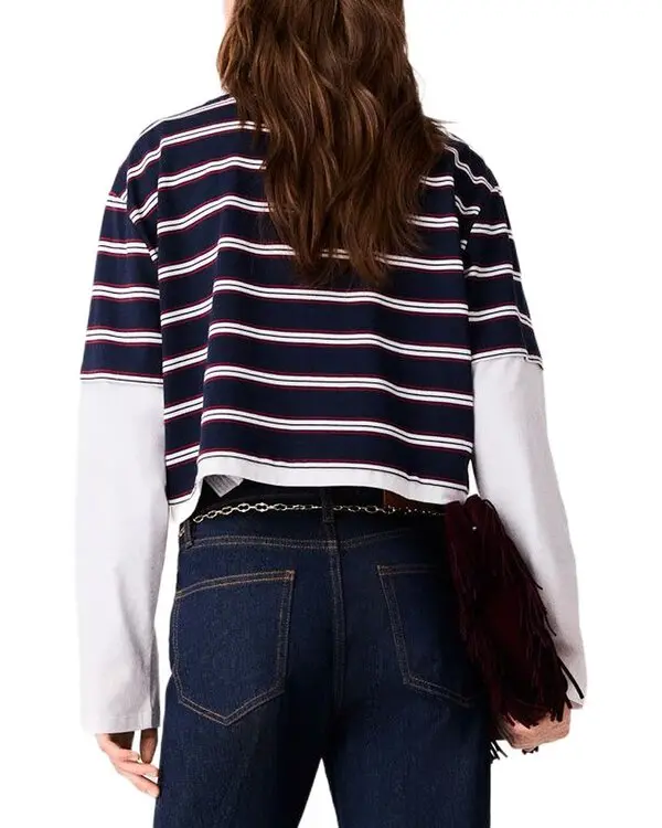Maje Togomo Layered Look Tee