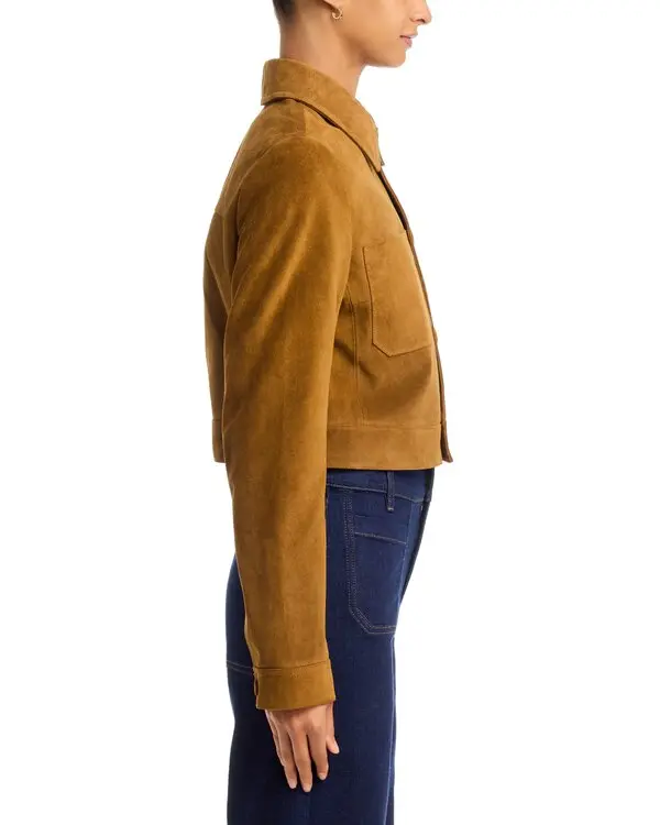 FRAME The Suede Small Jacket