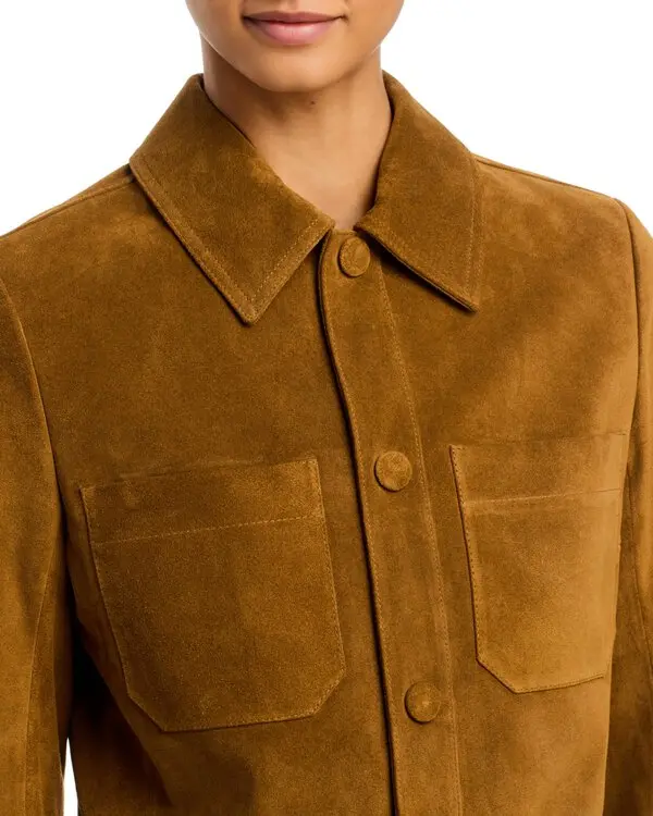 FRAME The Suede Small Jacket