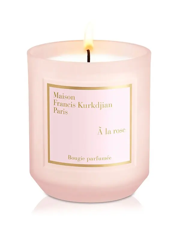 Maison Francis Kurkdjian A La Rose Scented Candle 10.6 Oz - No Color