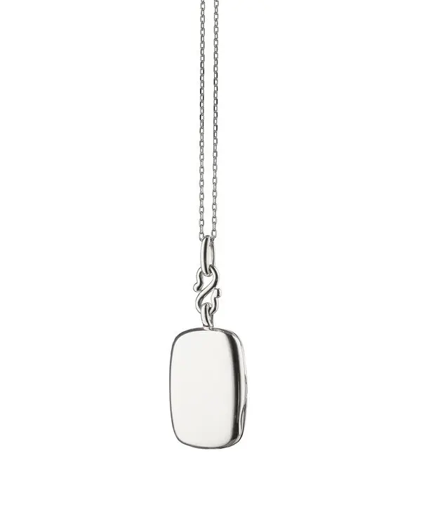 Monica Rich Kosann Slim Lockets Rectangular Pendant Necklace, 16-18