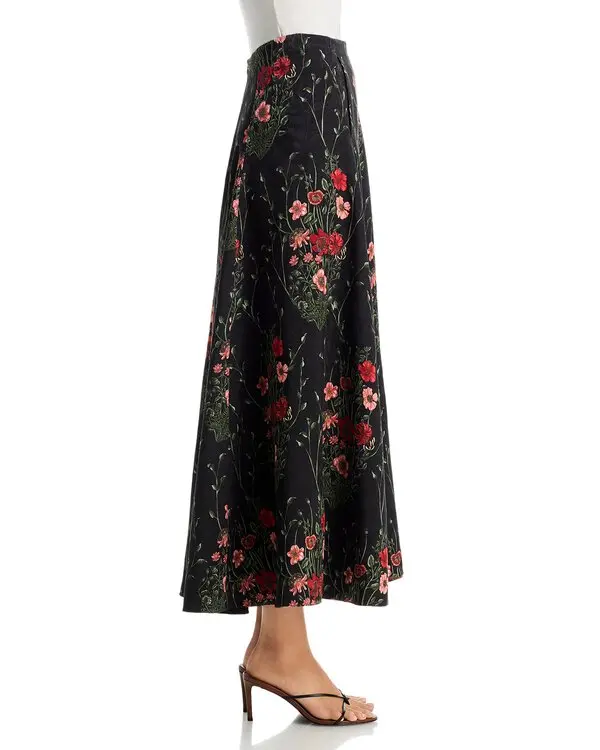 Johanna Ortiz De Isla Floral Print Maxi Skirt