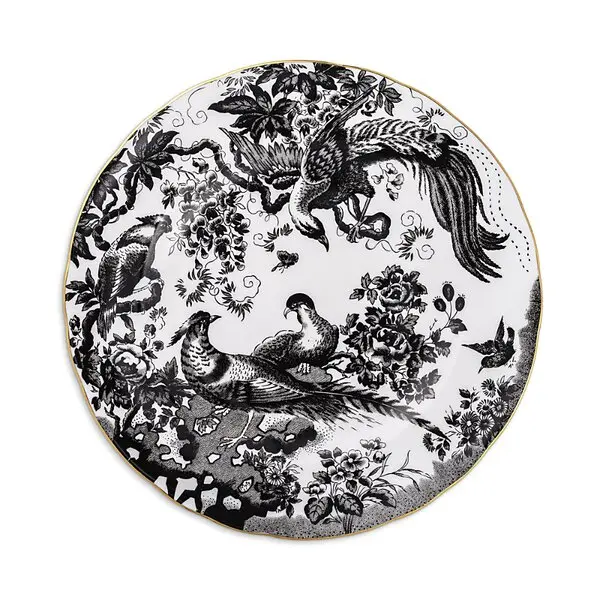ROYAL CROWN DERBY Aves Bone China Accent Plate