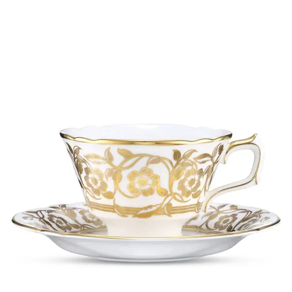 ROYAL CROWN DERBY Primrose White Teacup