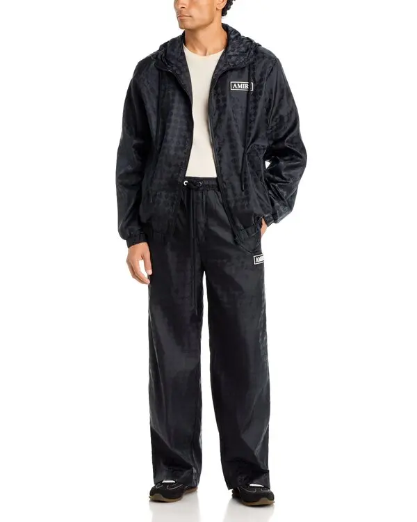 Amiri Ma Quad Monogram Logo Nylon Windbreaker