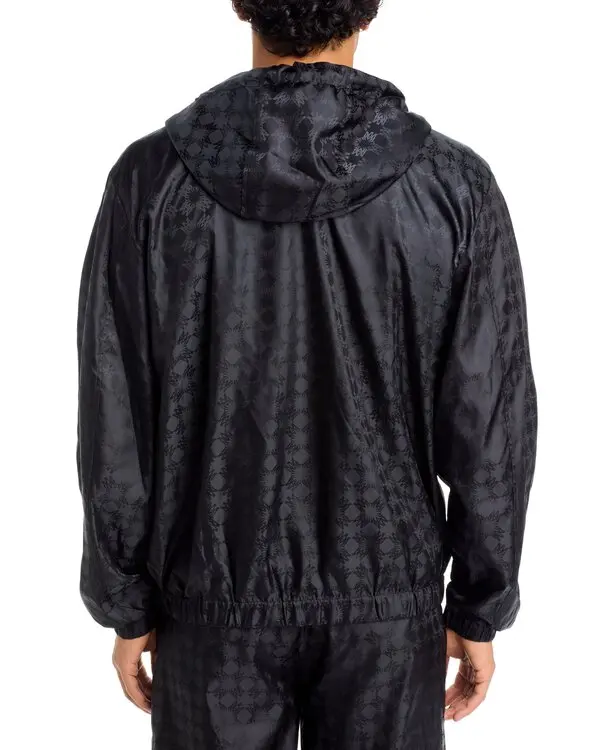 Amiri Ma Quad Monogram Logo Nylon Windbreaker