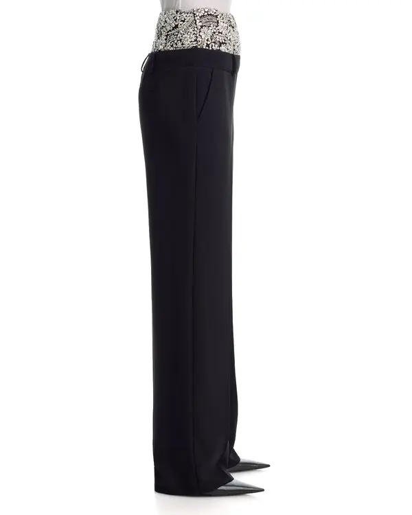 Cinq À Sept Crystal Ivy Dionne Embellished Pants