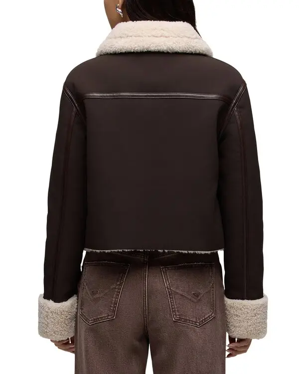 Hudson Jeans Faux Shearling Jack Jacket