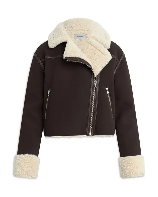 Hudson Jeans Faux Shearling Jack Jacket