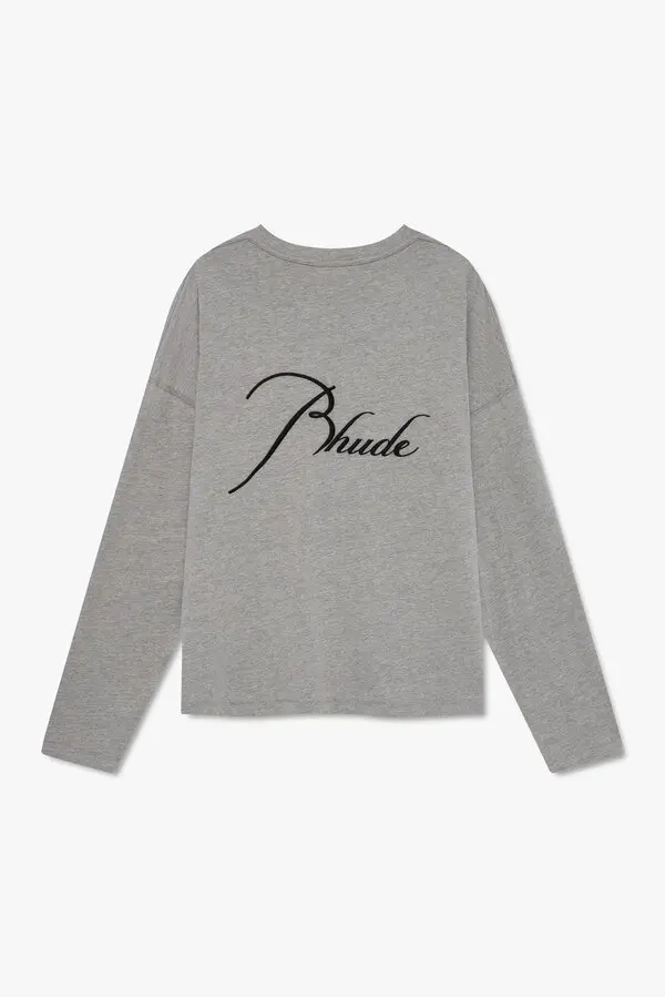Rhude Long-sleeve Reverse Tee For