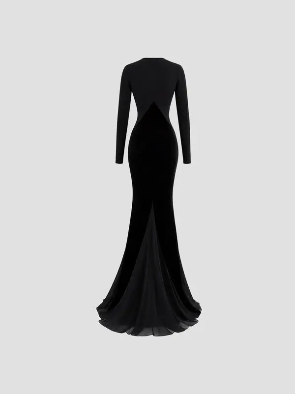 Rick Owens Combo Dress - Black