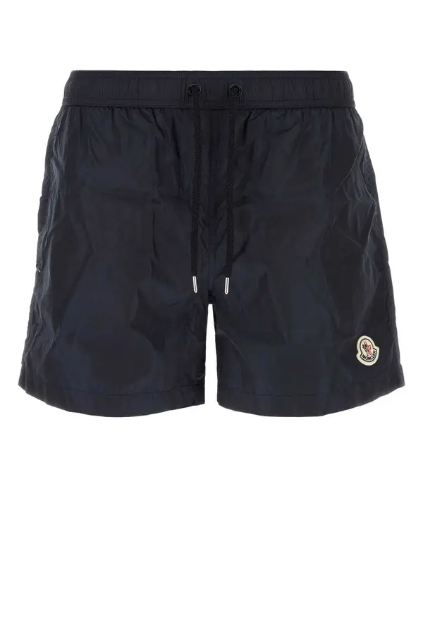 Moncler Nylon Swimming Shorts With Lined Finish