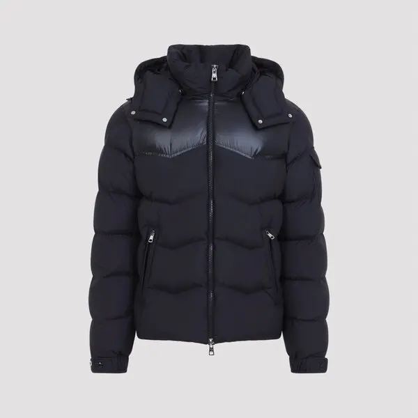 Moncler Ravelis Down Jacket In Polyester - Black
