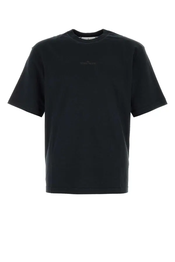 Stone Island Cotton Short-sleeve T-shirt - Blue