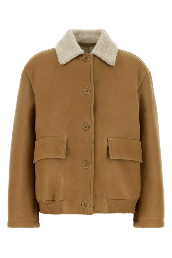 SALVATORE SANTORO Shearling Leather Jacket