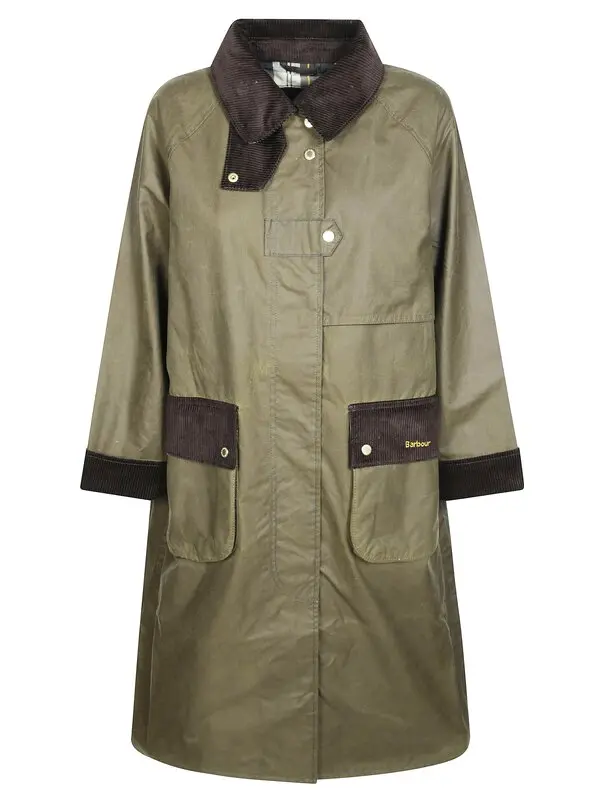 Barbour Kirklees Wax Jacket - Beige