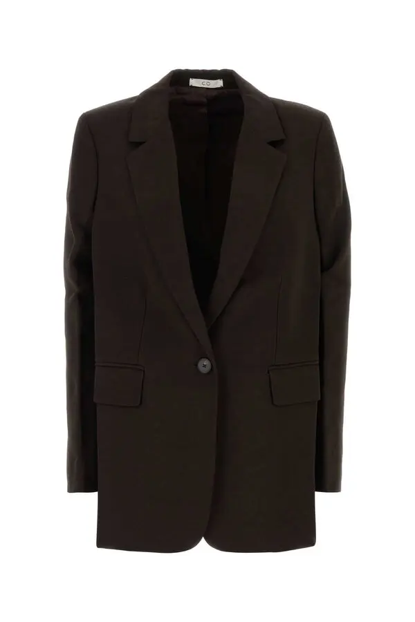Co Oversize Viscose-linen Blazer