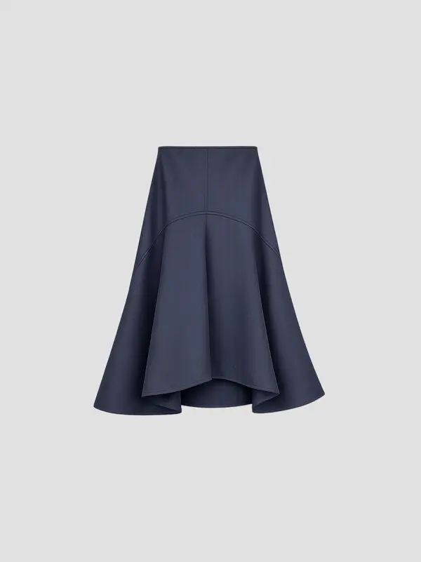 Plan C Viscose Knit Midi Skirt