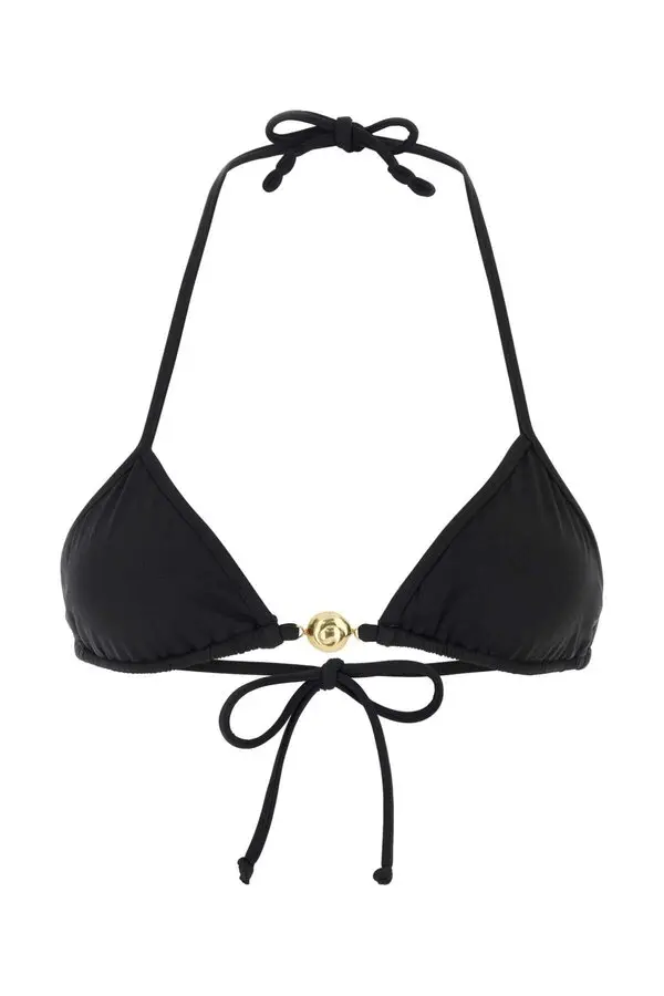 REINA OLGA Recycled Nylon Splash Bikini Top