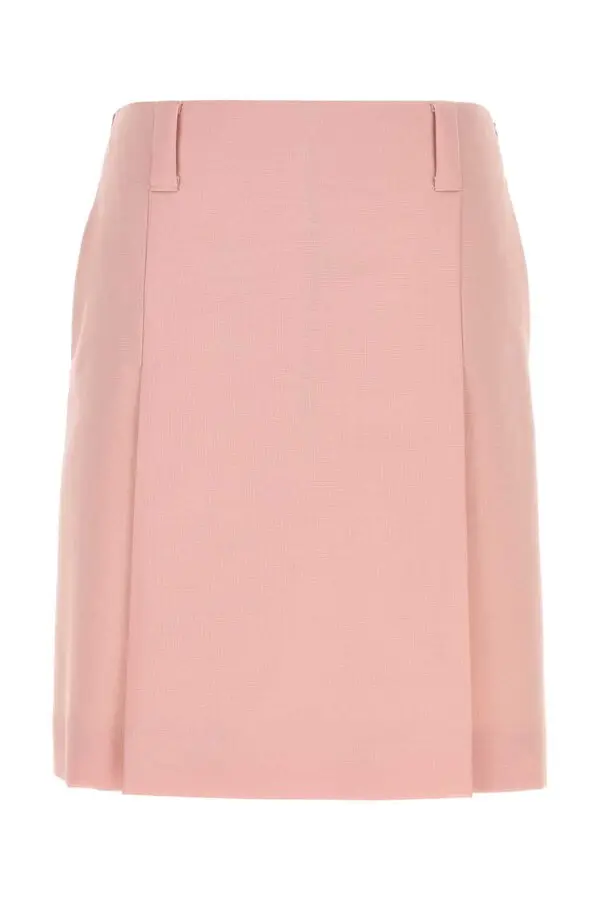 Miu Miu Mohair Blend Mini Skirt