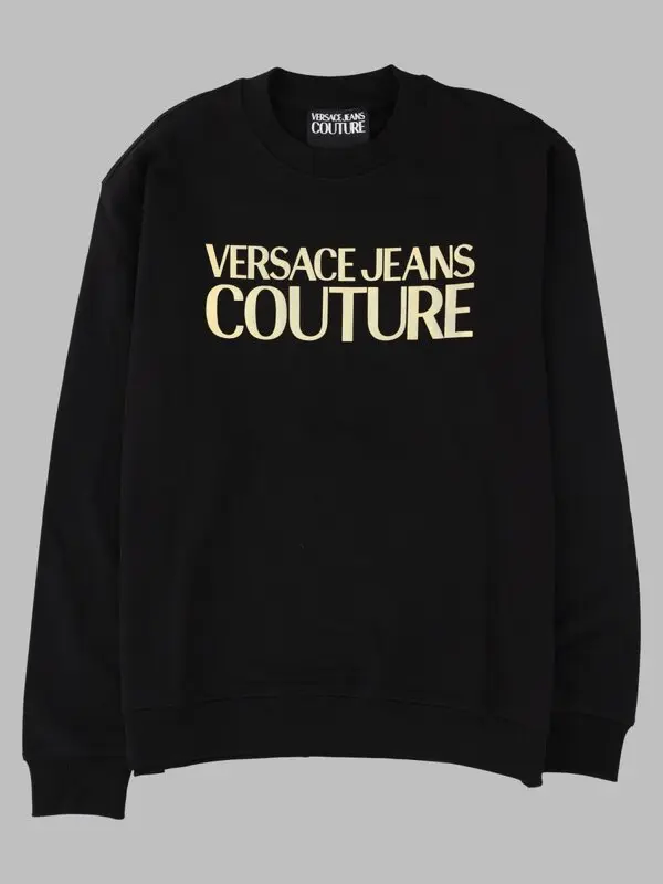 Versace Cotton Sweatshirt - Black
