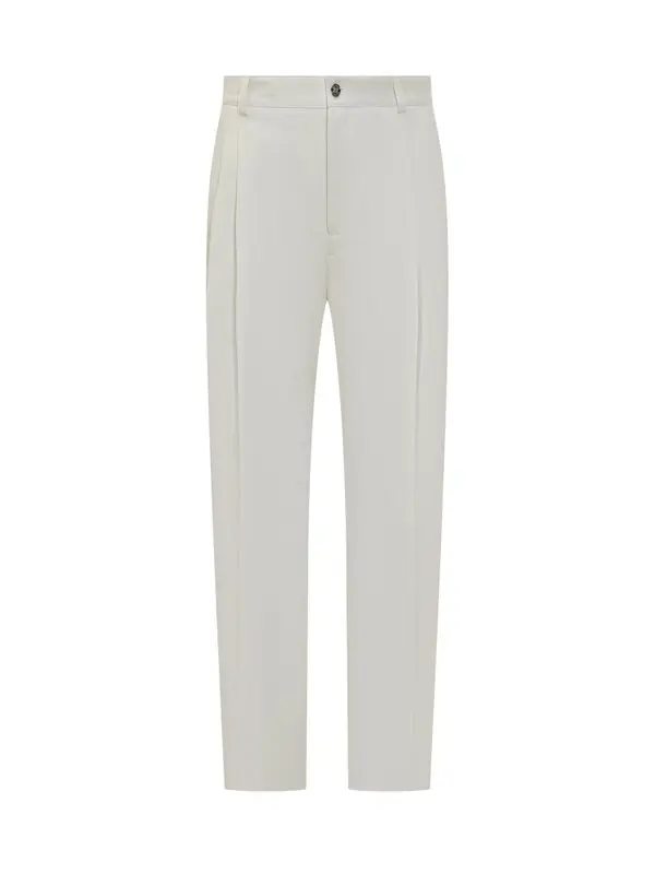 Givenchy Tailored Cotton Trousers - Ivory